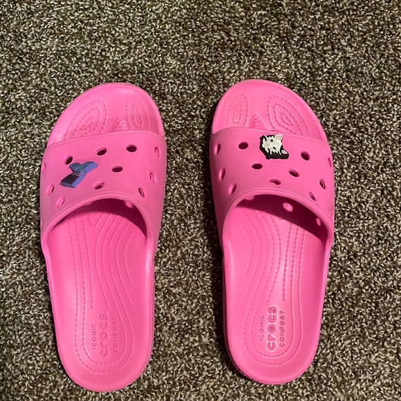 CROCS | Shoes | Bright Pink Crocs | Poshmark